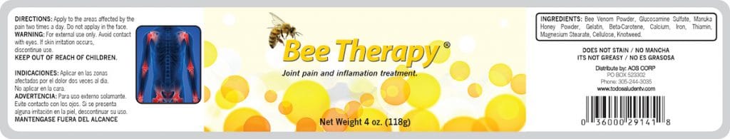 Bee Therapy Crema - Vita Salud Products